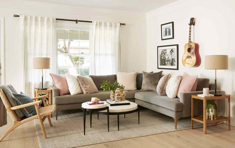 We Asked a Designer How to Make a Small Living Room Feel Bigger and It ...
