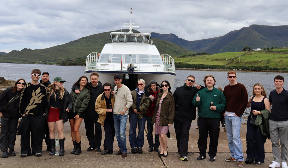 Stars afloat! Lewis Capaldi, Sam Fender and Grian Chatten take in Mayo ...