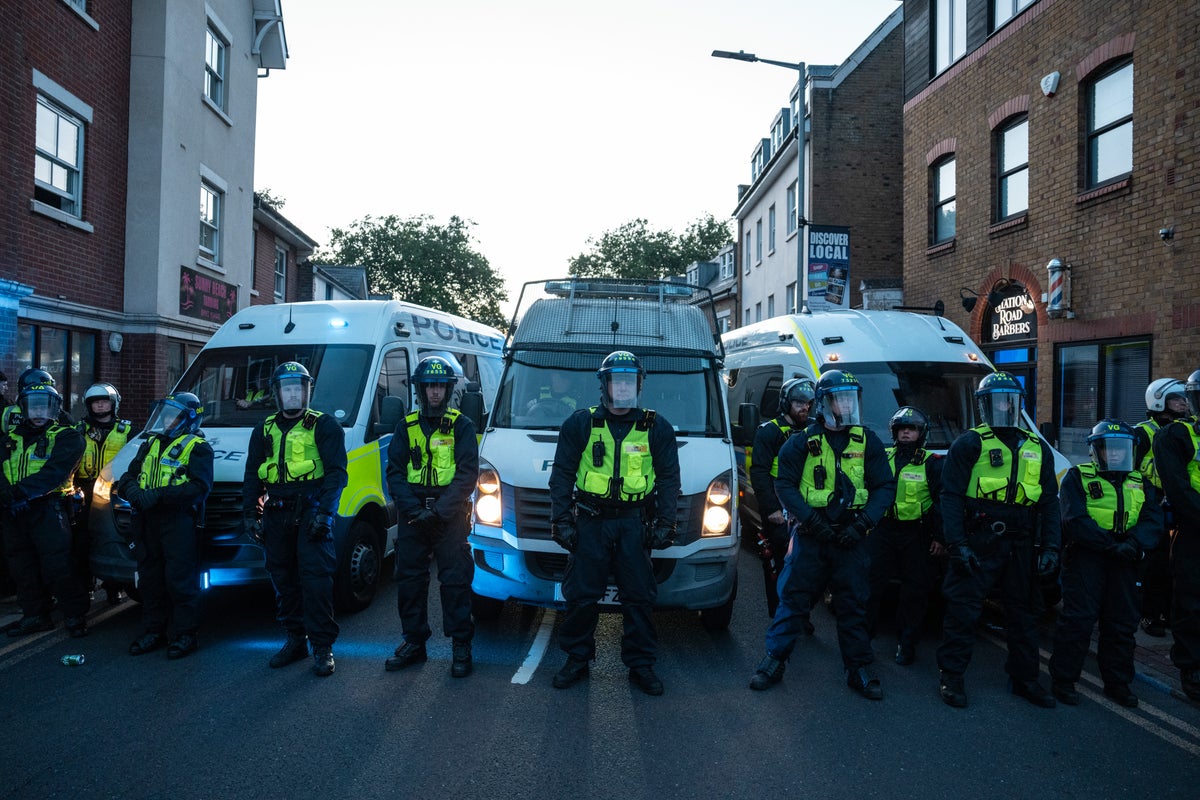 With the Epping asylum hotel protest, what did Essex Police do wrong?