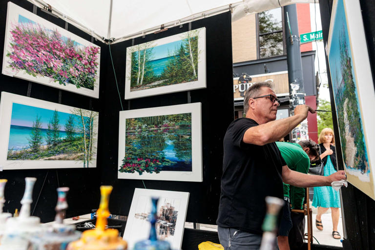 Our favorite photos from the 66th Ann Arbor Art Fair