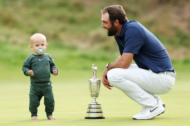 Scottie Scheffler's Son Bennett, 14 Months, Steals the Show at the ...