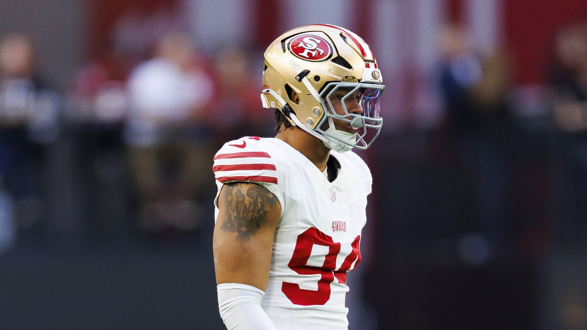 49ers 90-in-90: Yetur Gross-Matos can’t help the club from the tub