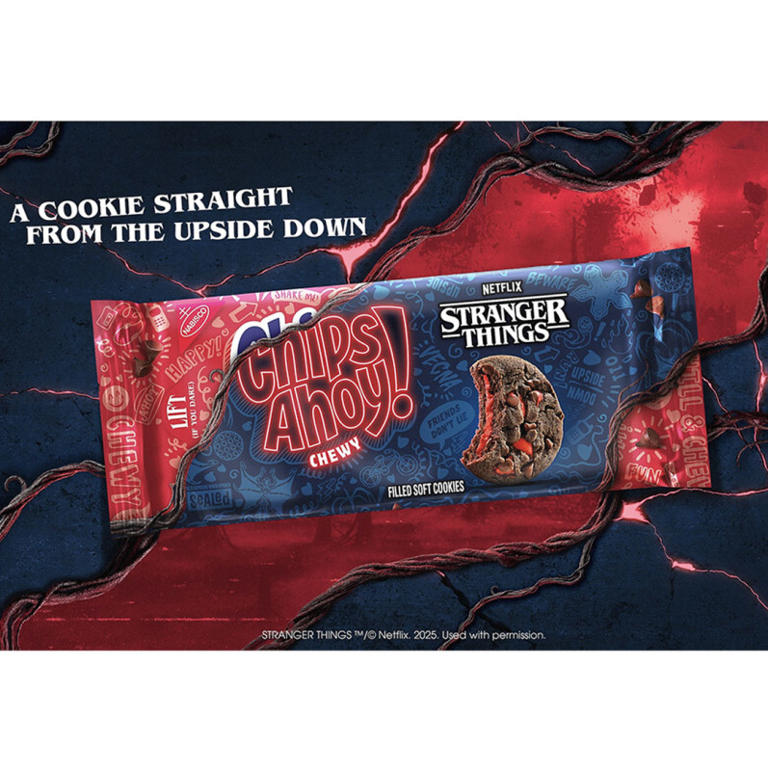Chips Ahoy! Debuts Historic Flavor Combo In Collaboration With Netflix