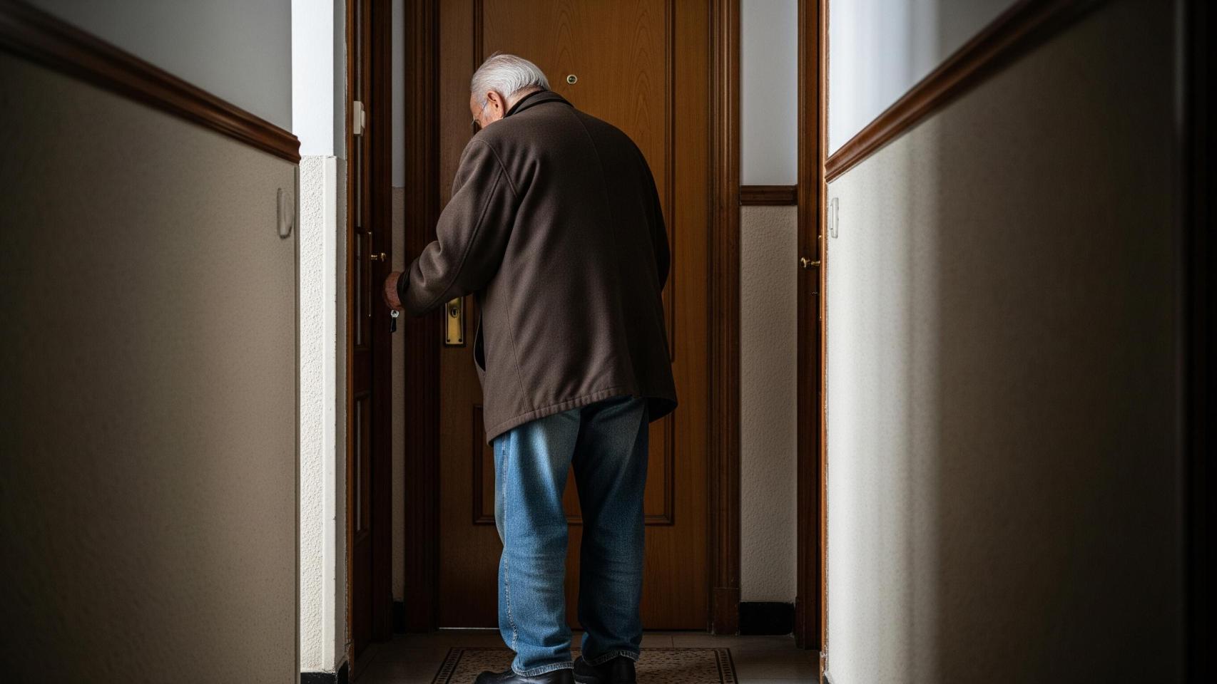 Un viudo de 90 años se va de viaje y al volver descubre que hay okupas ...