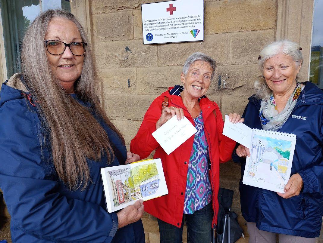 Buxton sketching challenge ends in a draw