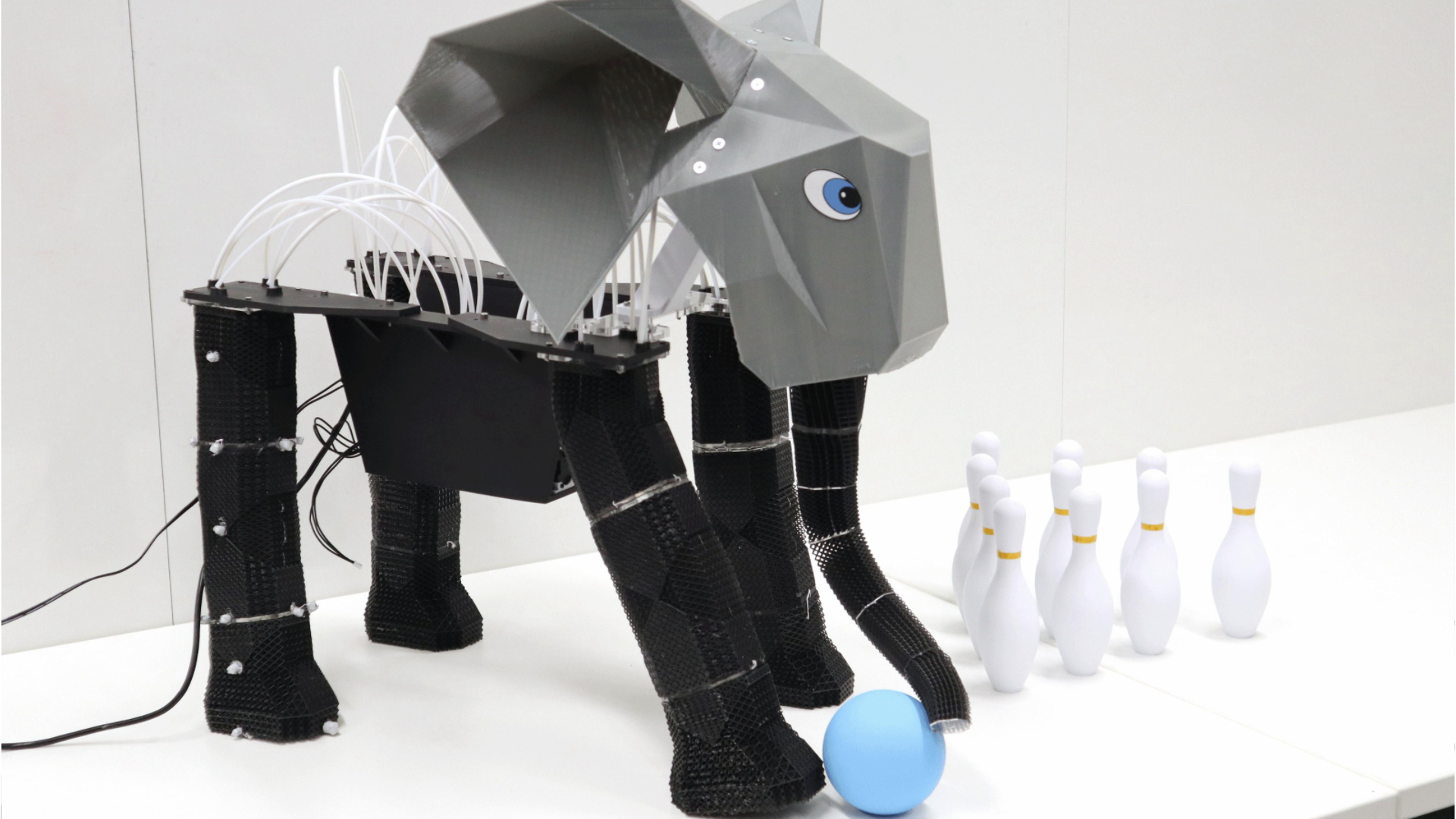 Twinkle Trunk! Researchers Create Elephant Robot That Can Bowl