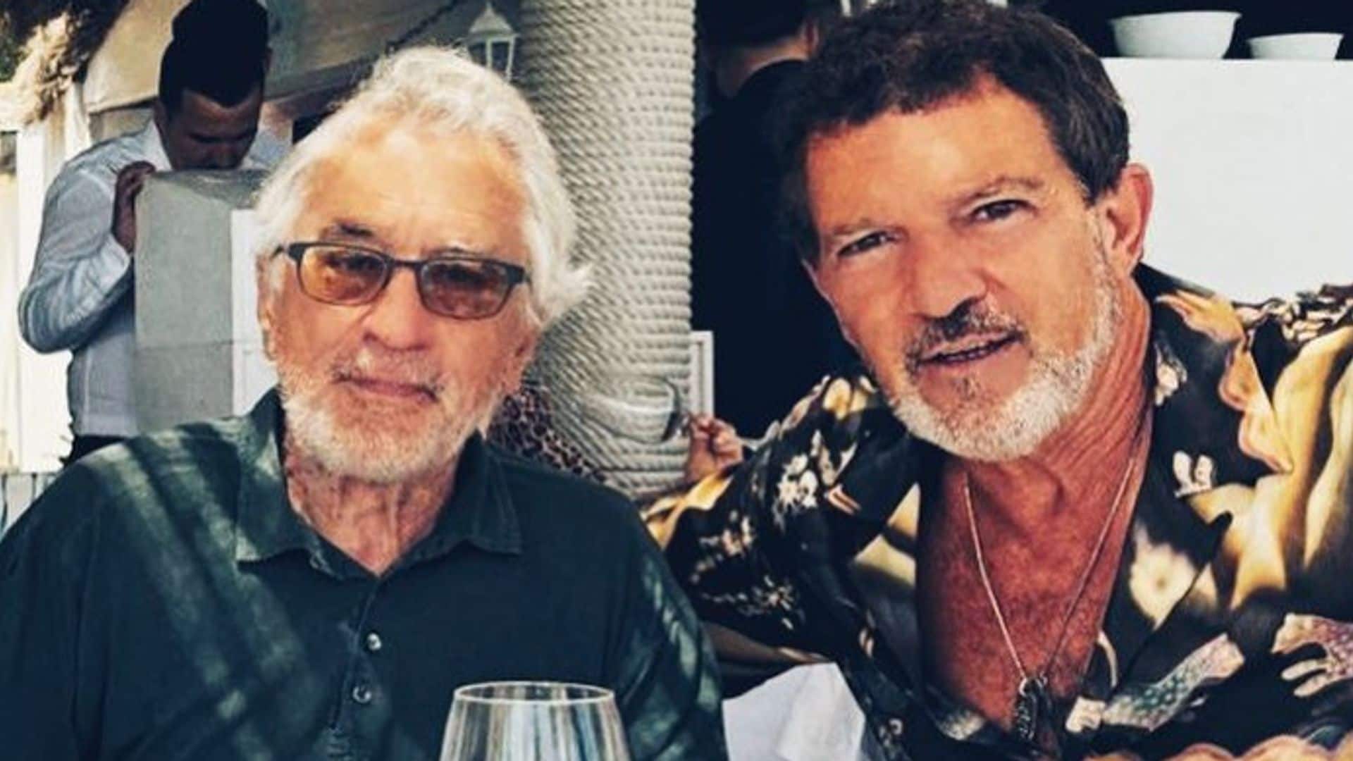 Sabemos donde han comido Antonio Banderas y Robert de Niro: está en ...