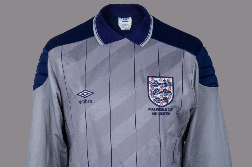 Peter Shilton's infamous ‘Hand of God’ shirt expected to fetch £300k at ...
