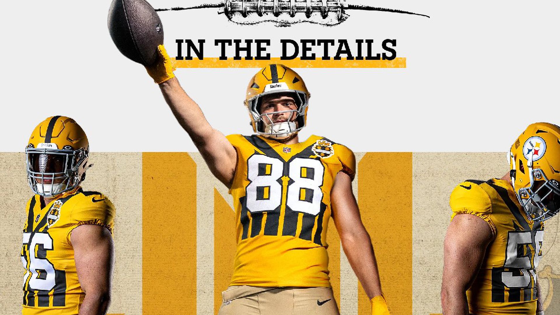 The Steelers throwback jerseys are the worst NFL uniforms of the year