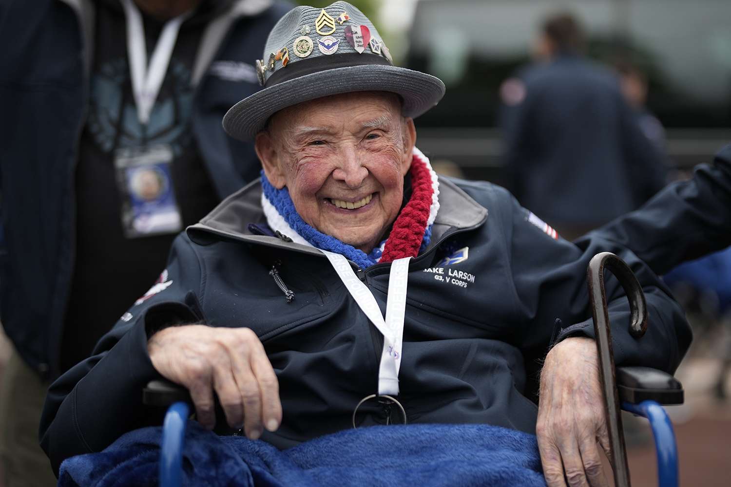 World War II Veteran and TikTok Star 'Papa Jake' Larson Dies at 102