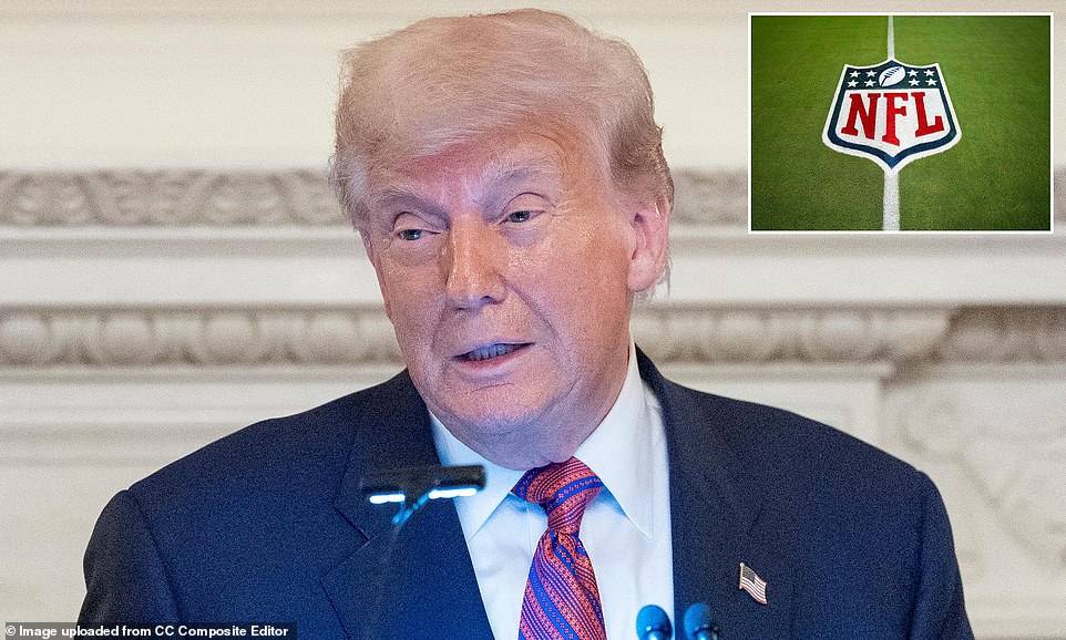 Trump demands NFL's Washington Commanders change name
