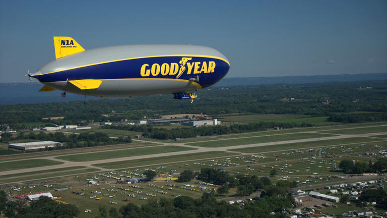 Goodyear Blimp returning to EAA AirVenture Oshkosh in 2026