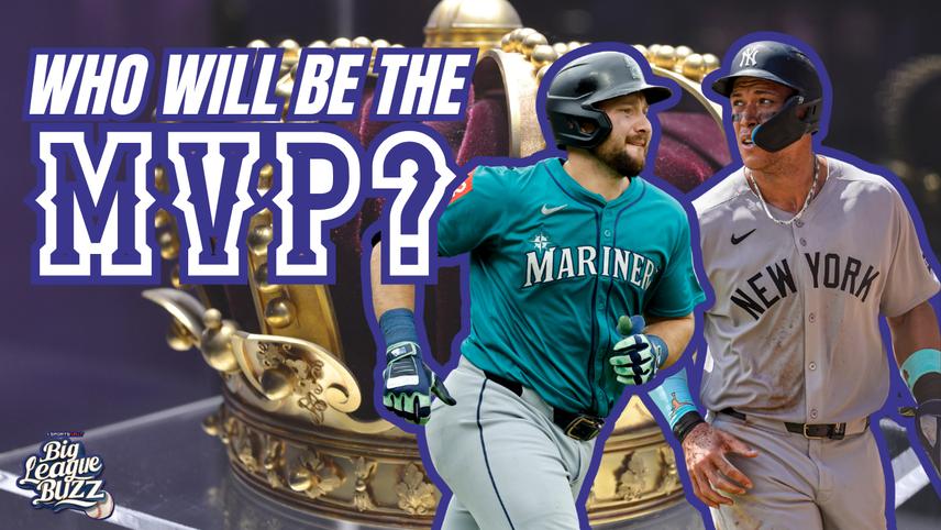 AL MVP Race: Aaron Judge vs. Cal Raleigh - Who Takes It? | Big League Buzz
