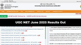 UGC NET June 2025 Results Out At ugcnet.nta.ac.in; Details Here