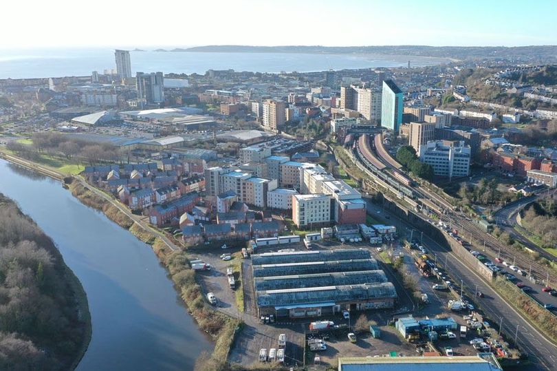 One of Swansea's most prominent bridges closes for two weeks and this ...