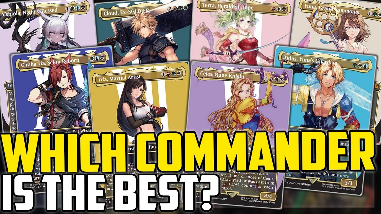 All Final Fantasy Precon Deck Commanders Revealed! Which One’s Best?