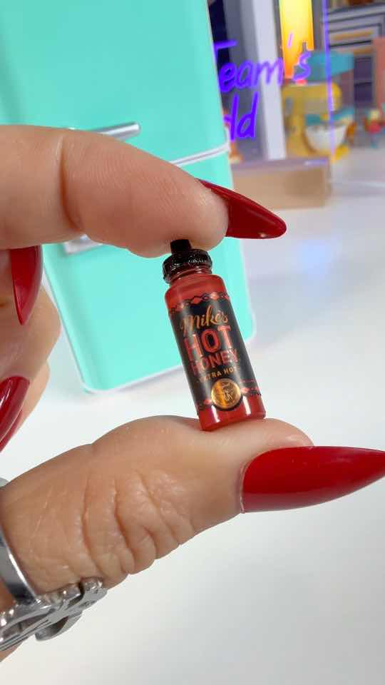 Mini Brands Fill the Fridge Refrigerator #asmr #minibrands #minis