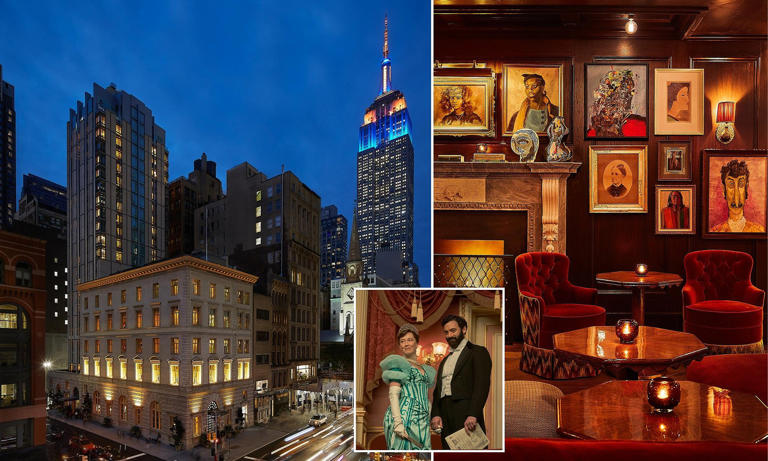Guests can experience Gilded Age glamour inside New York City's historic Fifth Avenue Hotel