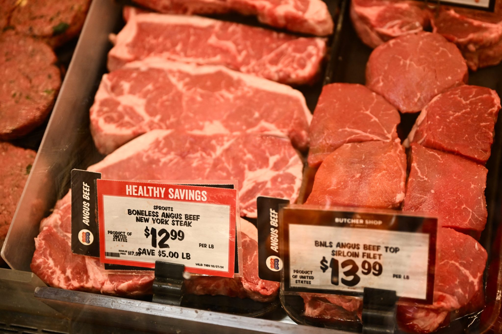 You’re not imagining it. Beef prices are up as much as 12% in the past year
