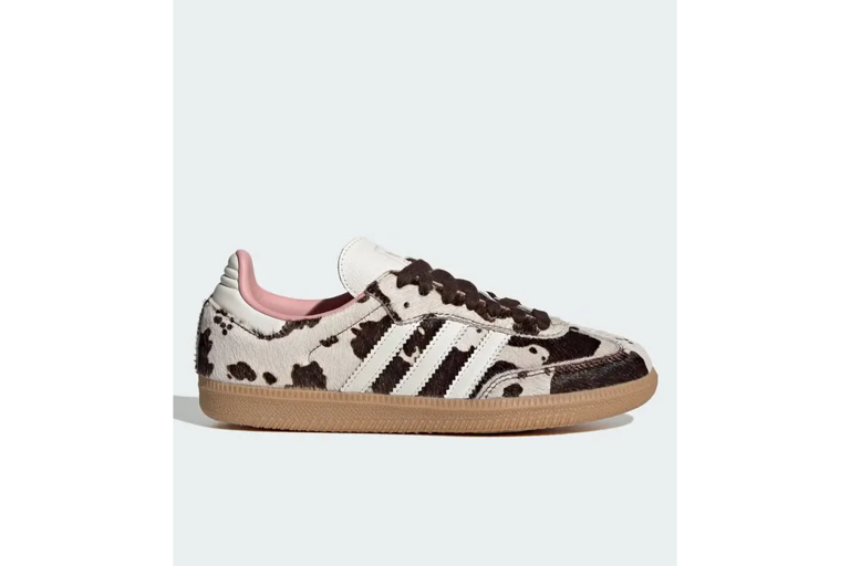 Adidas’s sell-out cow print sambas are back – be quick