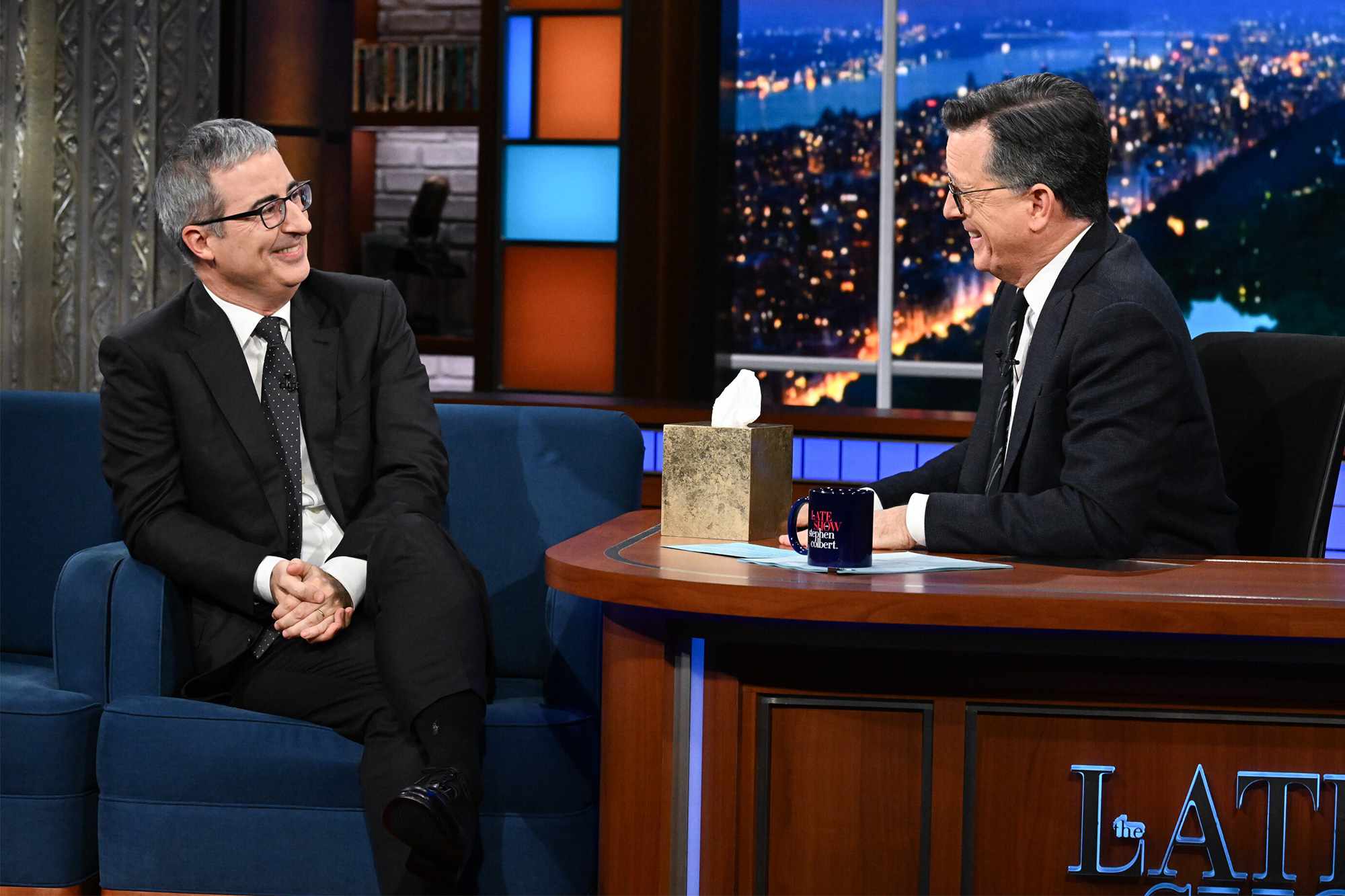 John Oliver says cancellation of Stephen Colbert’s“ Late Show” is ...