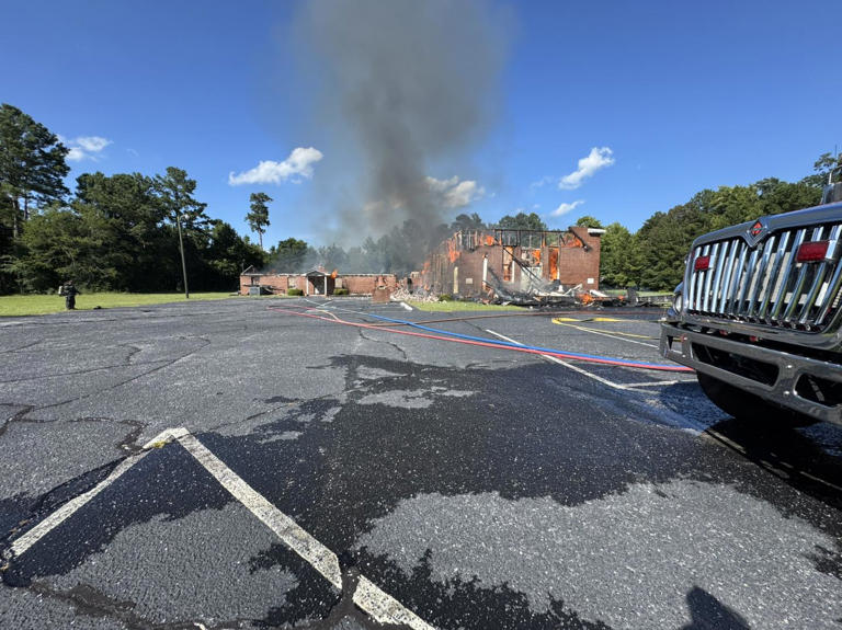 PHOTOS: SC church destroyed in weekend fire