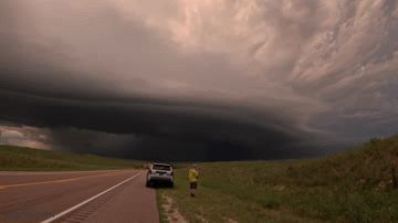 Timelapse Captures Dark Storm Clouds Bearing Down on Northern Nebraska