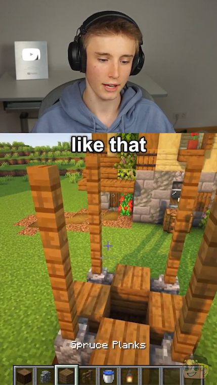 How To Build A Cool Well In Minecraft | Decorative Village Well Tutorial