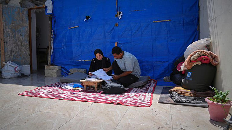In Gaza, hundreds of thousands of students are forced to miss school ...