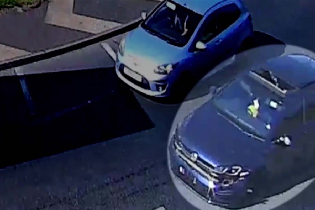 CCTV shows Cain Byrne inhaling nitrous oxide while driving before and ...