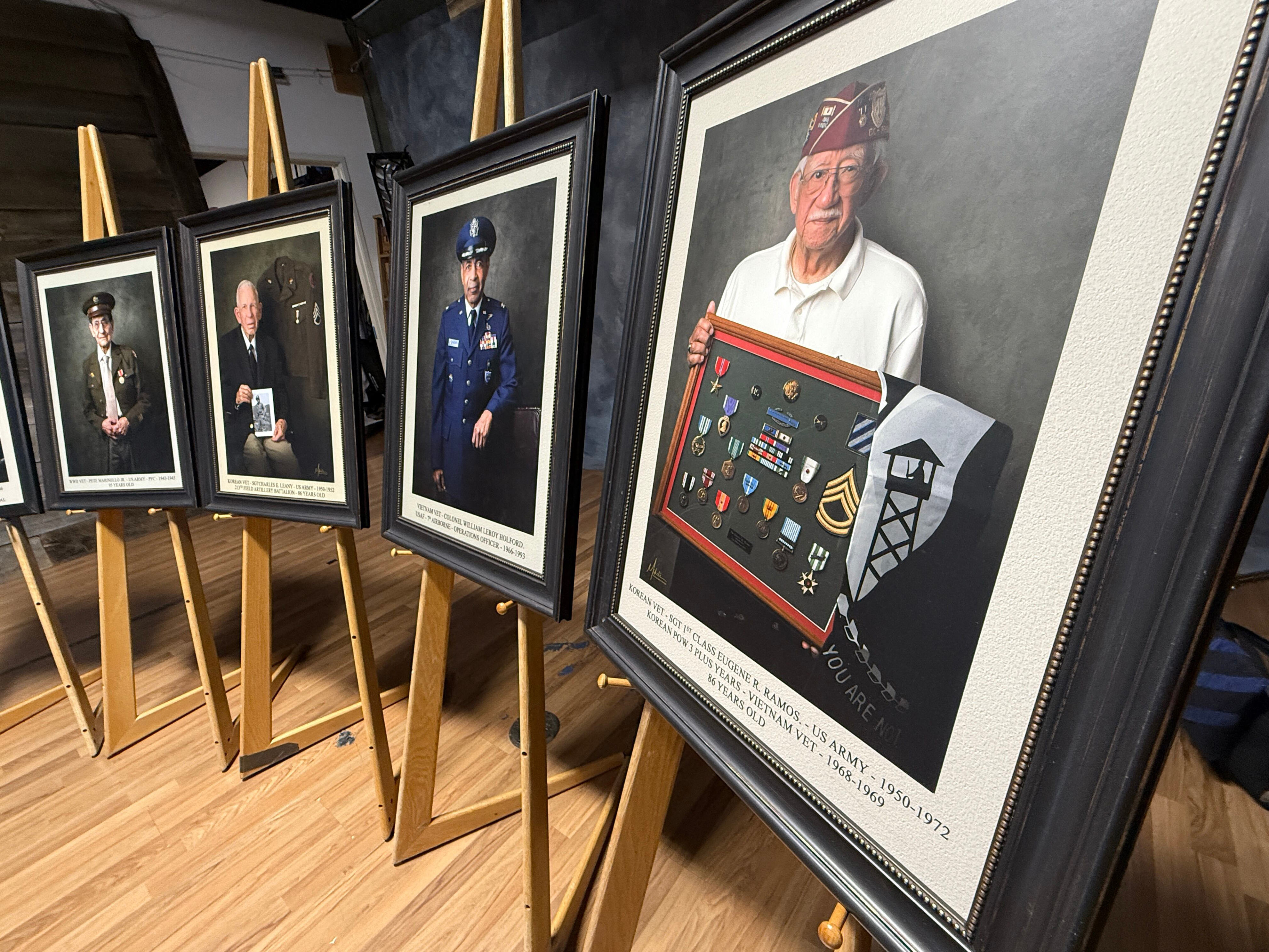 Henderson photographer captures 250 veteran portraits ahead of America ...