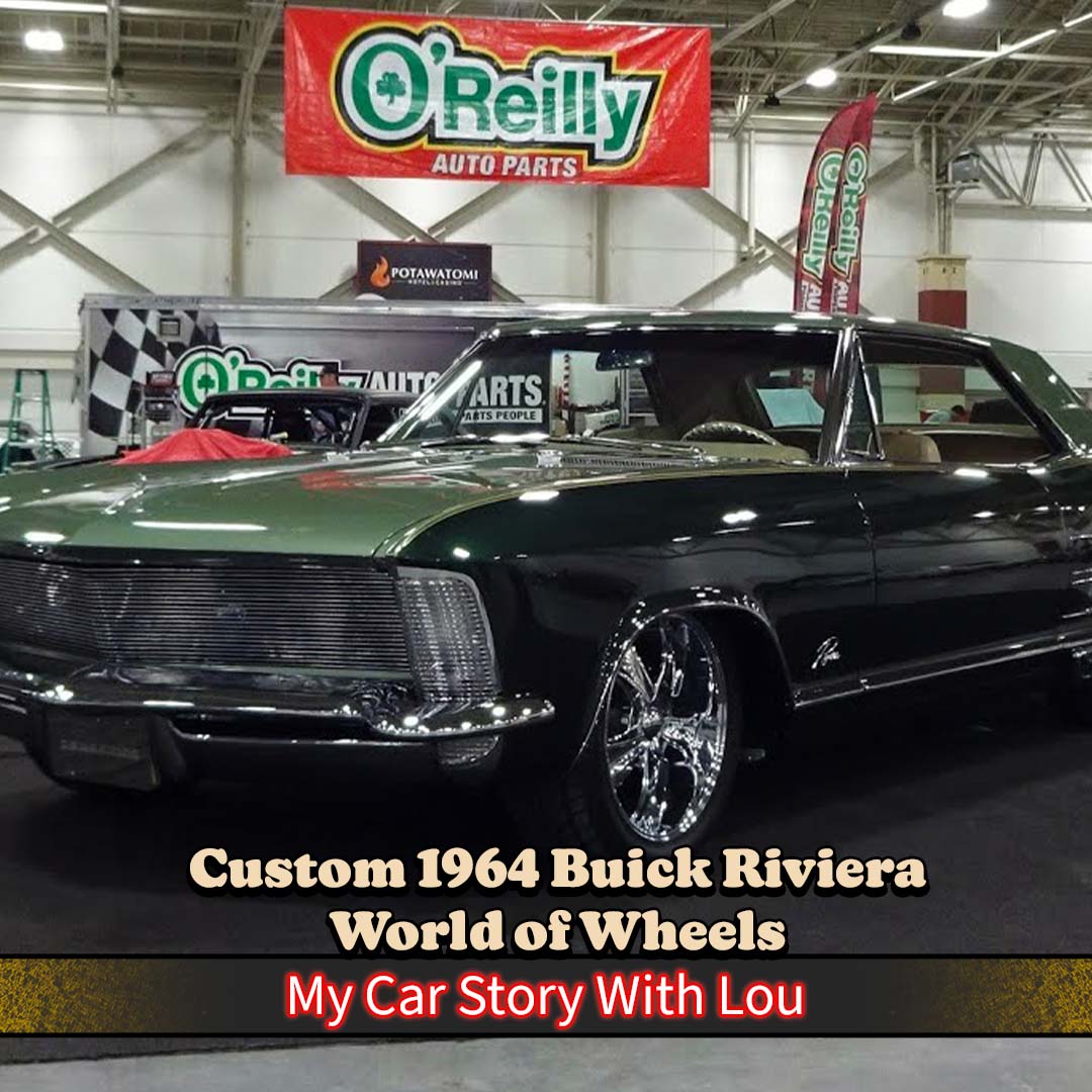 Proud Dad Shows Off 1964 Buick Riviera