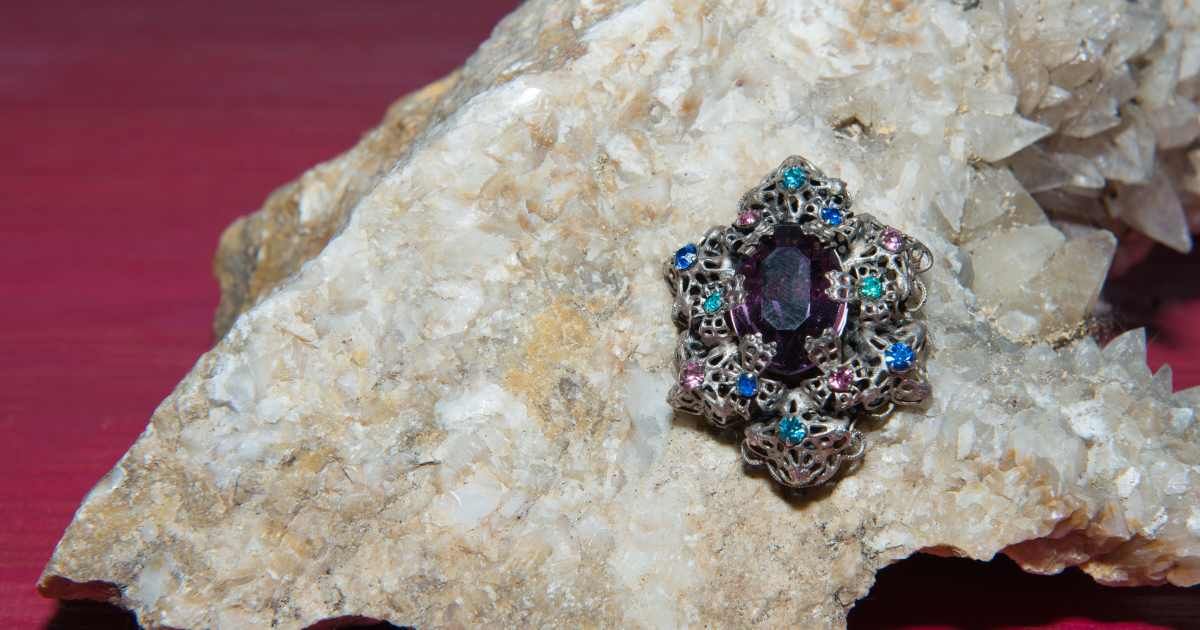 600-year-old Invaluable Amethyst Dredged From a Moat of Castle Kolno in ...