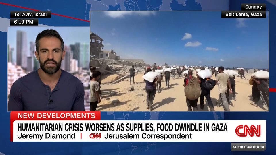 Jeremy Diamond gives an update on the worsening humanitarian crisis in ...