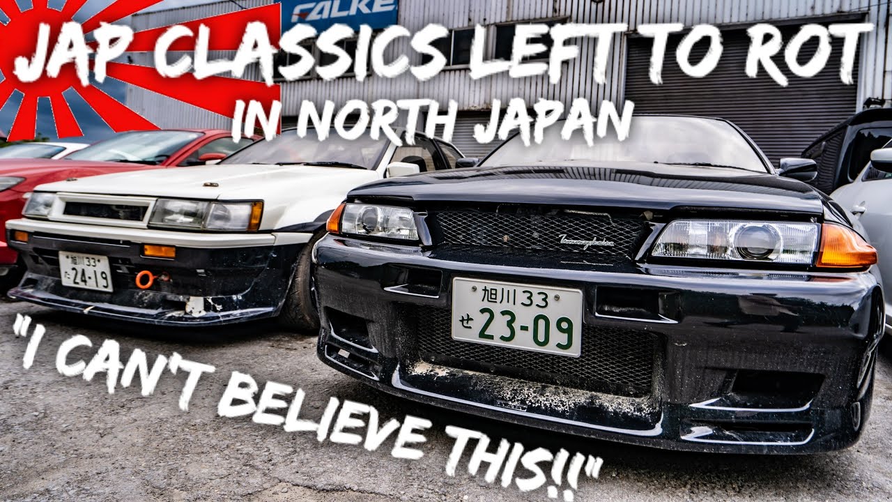 Abandoned JDM classics left to rot (WHERE JAPANESE CARS GO TO DIE)