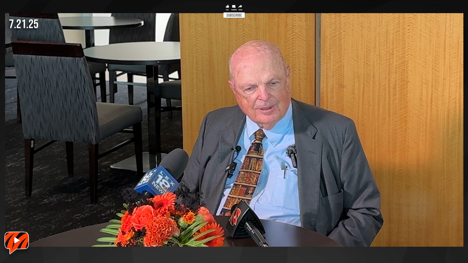 Mike Brown and Duke Tobin on Bengals First Round Pick Shemar Stewart