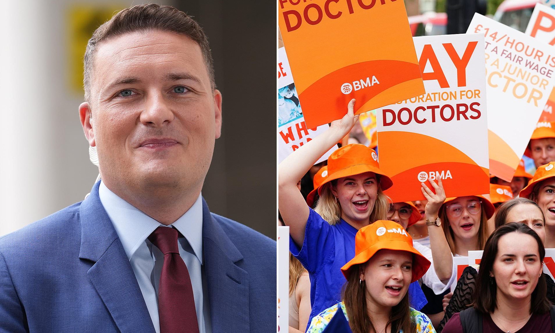 Consultants demand £6,000 to provide on-call cover for striking junior ...