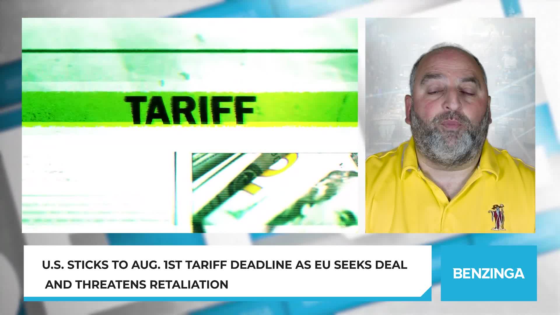 U.S. Sticks To Aug. 1st Tariff Deadline As EU Seeks Deal And Threatens ...