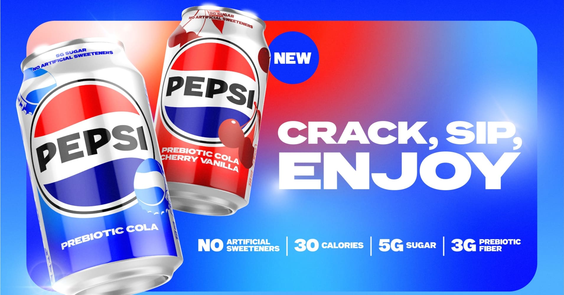 Pepsi introduces prebiotic cola months after Poppi acquisition