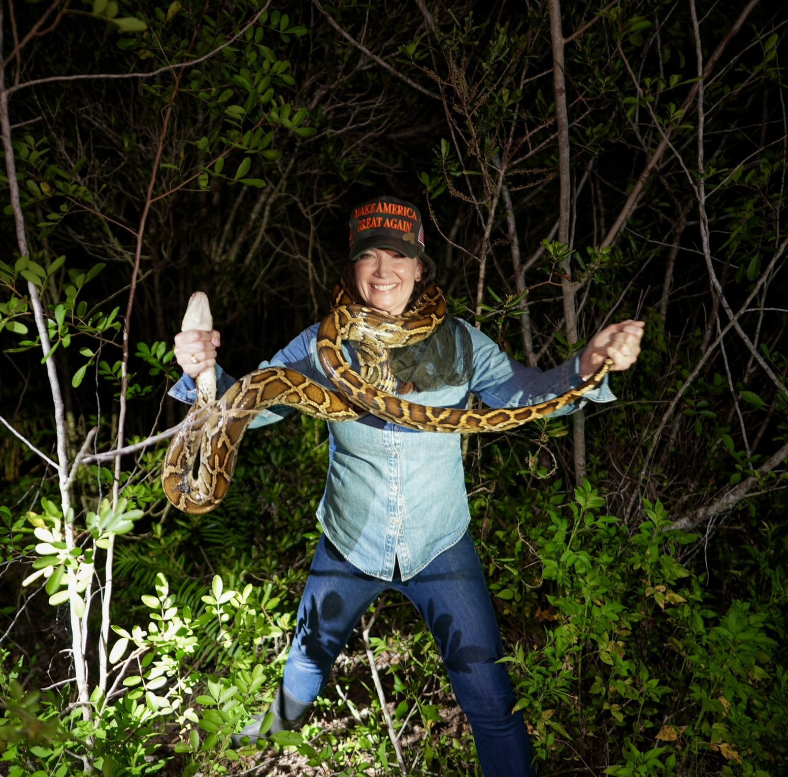 'Python hunt!' Trump Cabinet member brags about Everglades snake killing