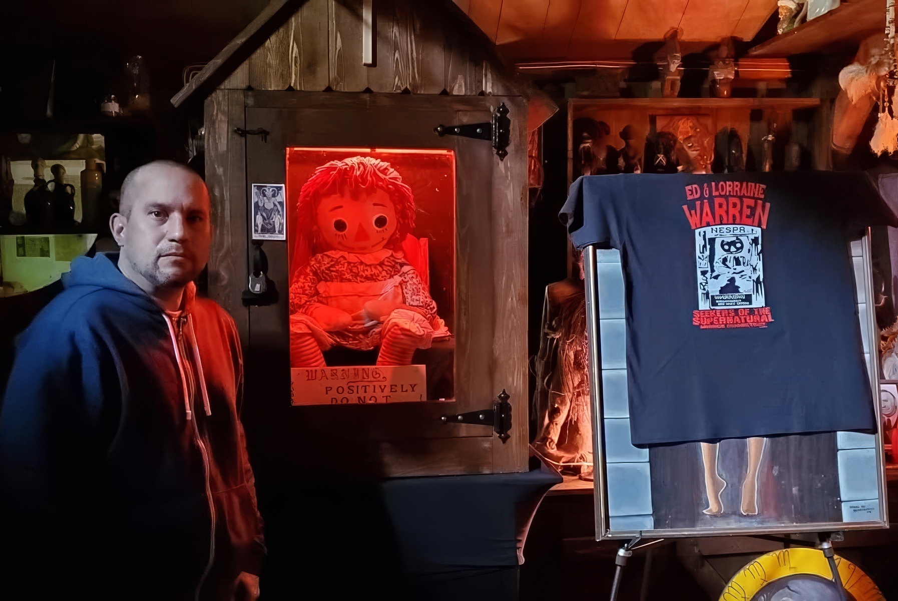 The keeper of America's most famous "possessed" doll dies