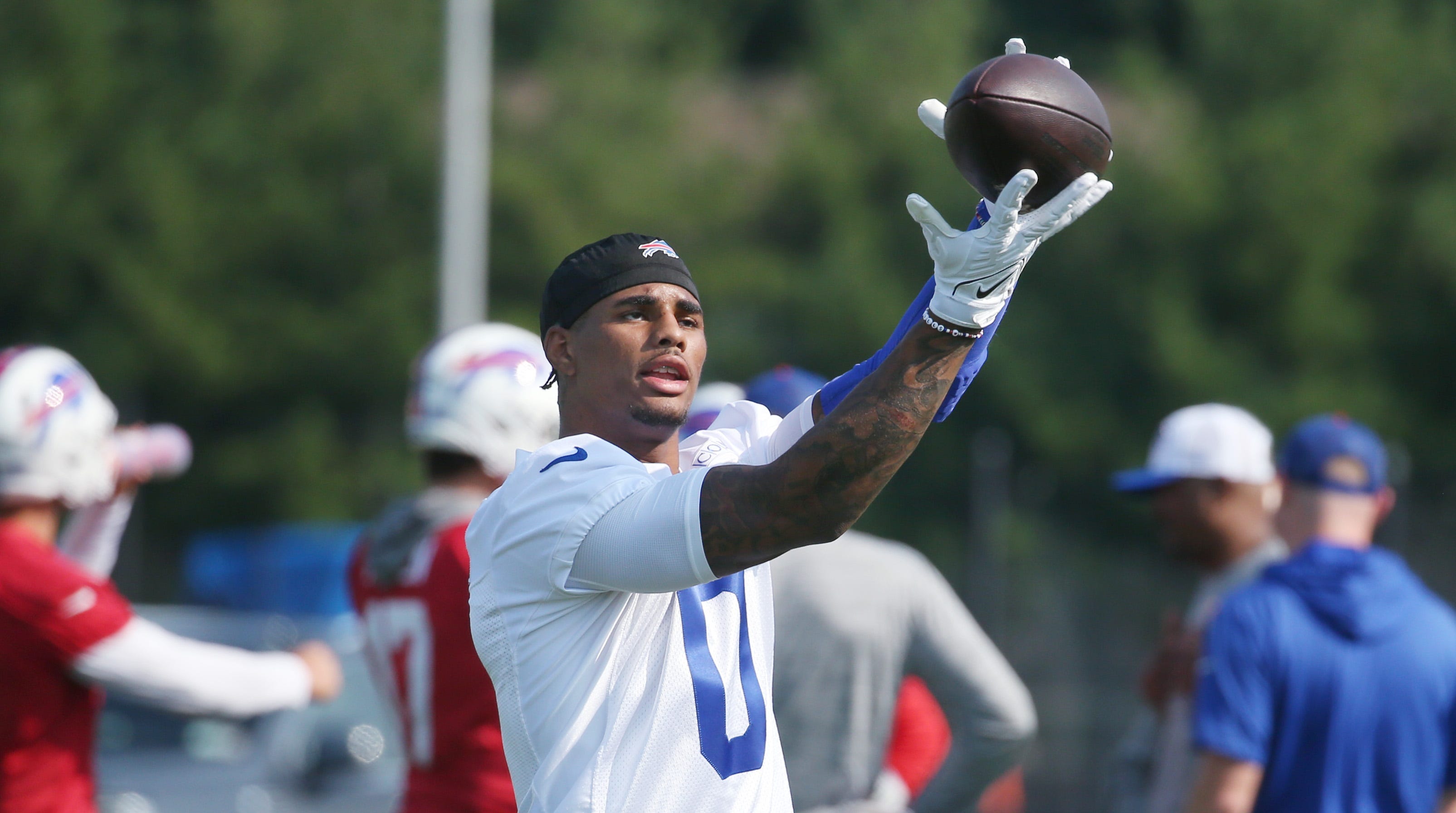 Bills WR Keon Coleman puts in extra work ahead of 2025 training camp ...