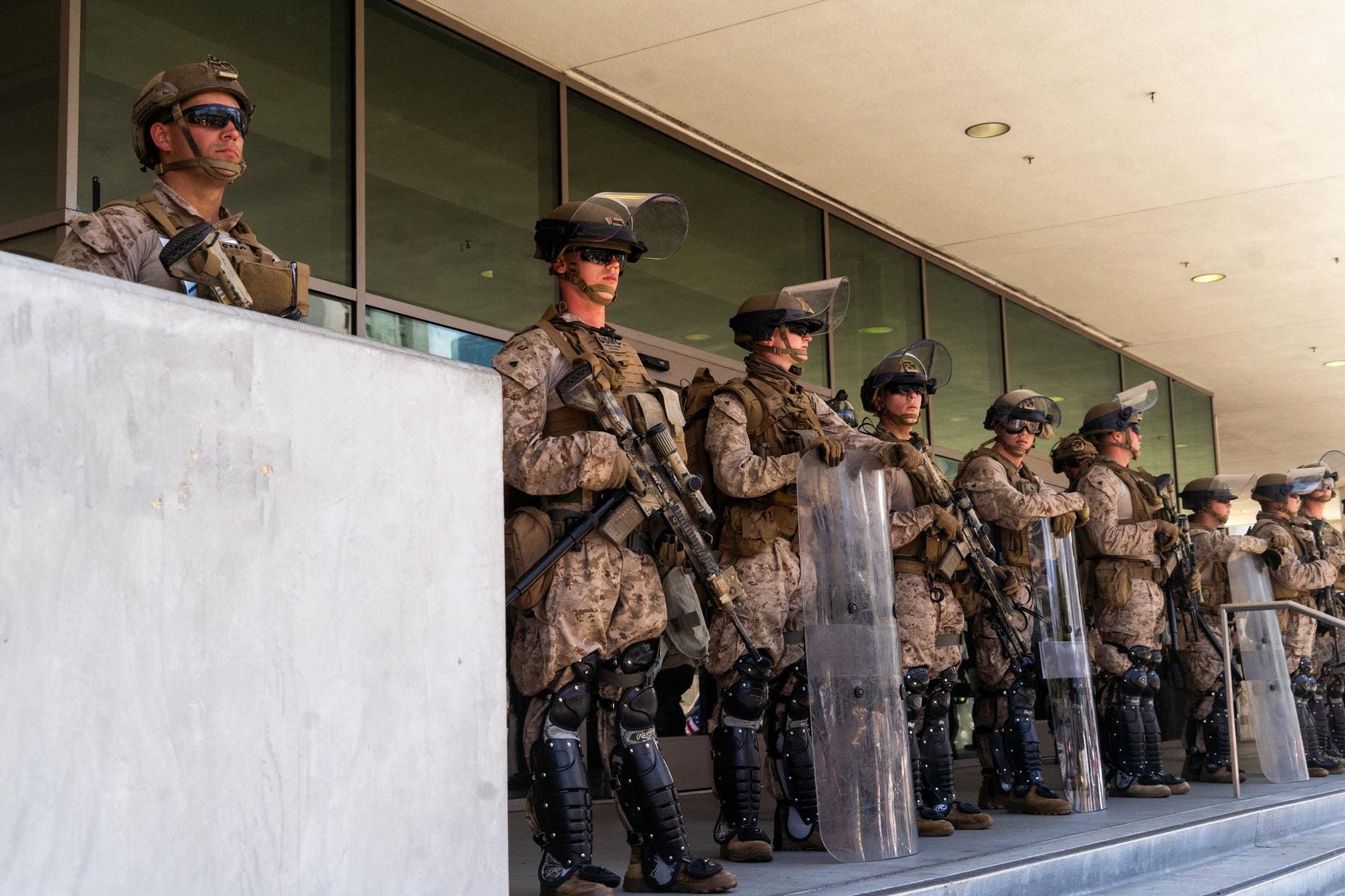 Marines Will End Los Angeles Deployment, Pentagon Says