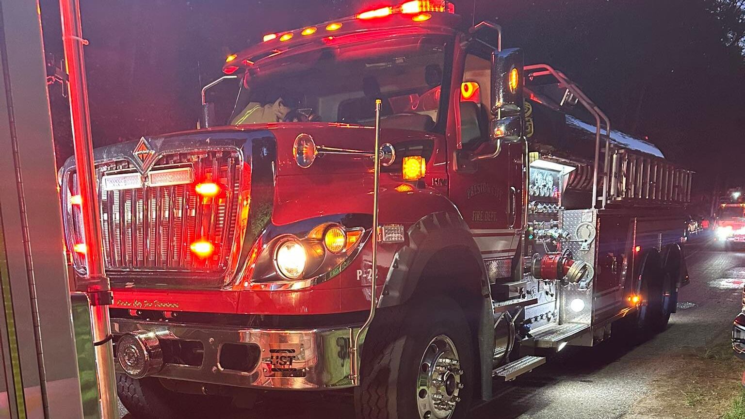 Crews respond to structure fire in North Stonington