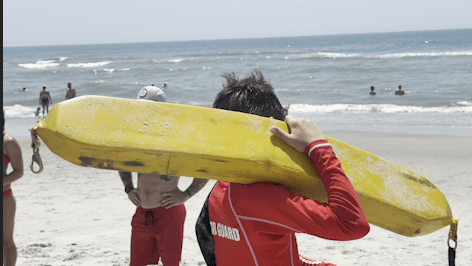 Emerald Isle Junior Lifeguard camp training next generation of lifeguards