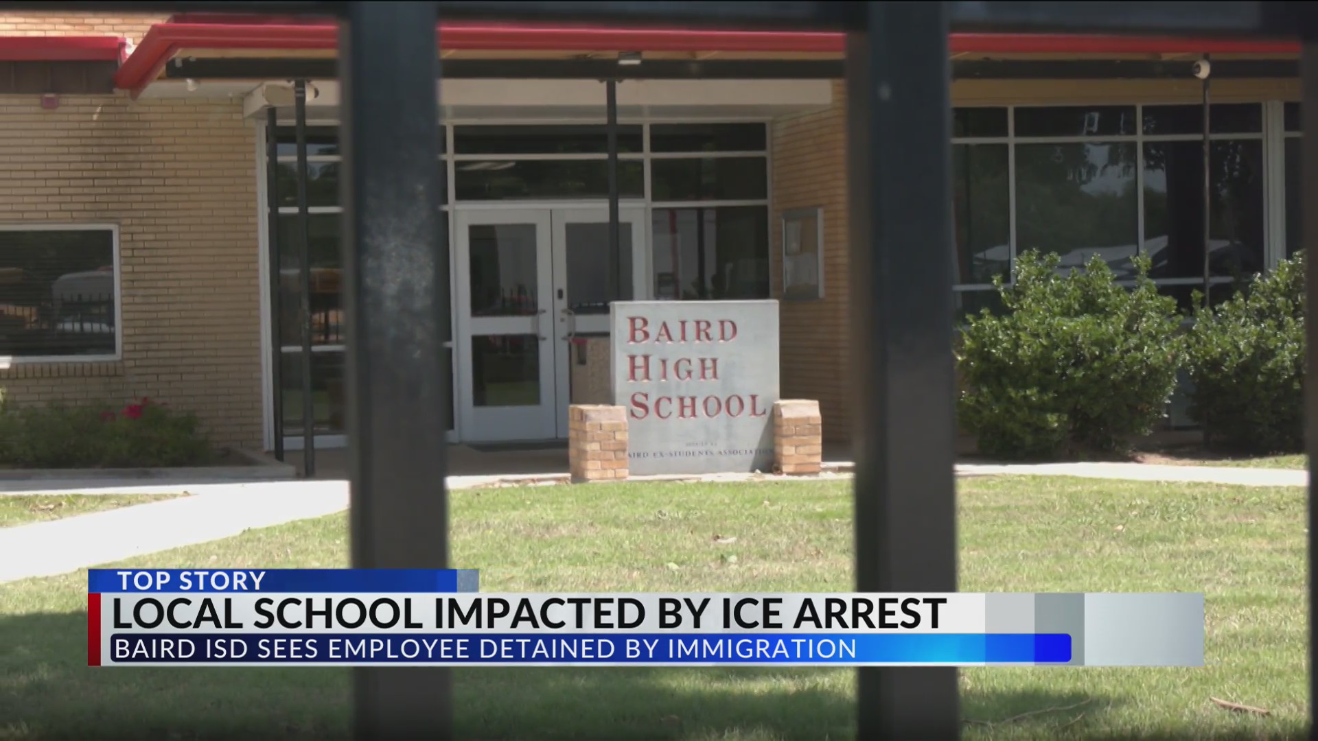 Baird ISD stands by employee detained by immigration officials