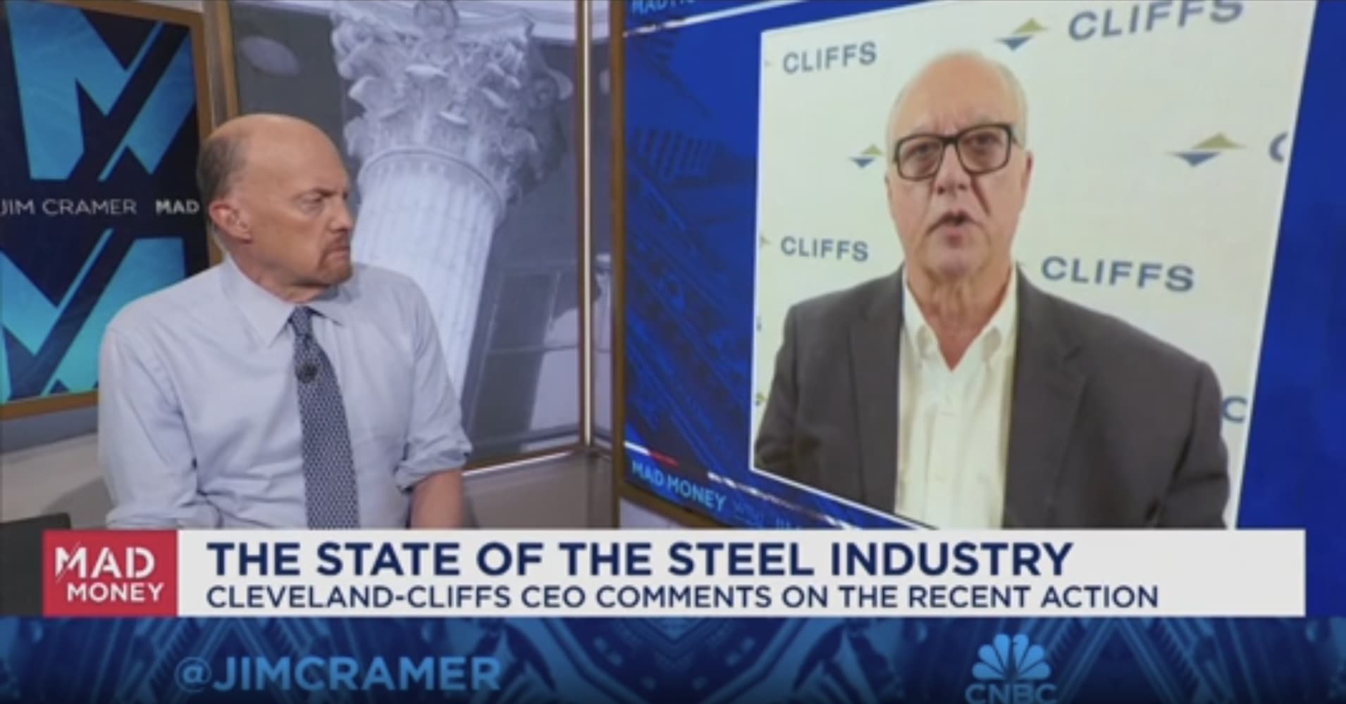 Cleveland-Cliffs CEO Lourenco Goncalves goes one-on-one with Jim Cramer