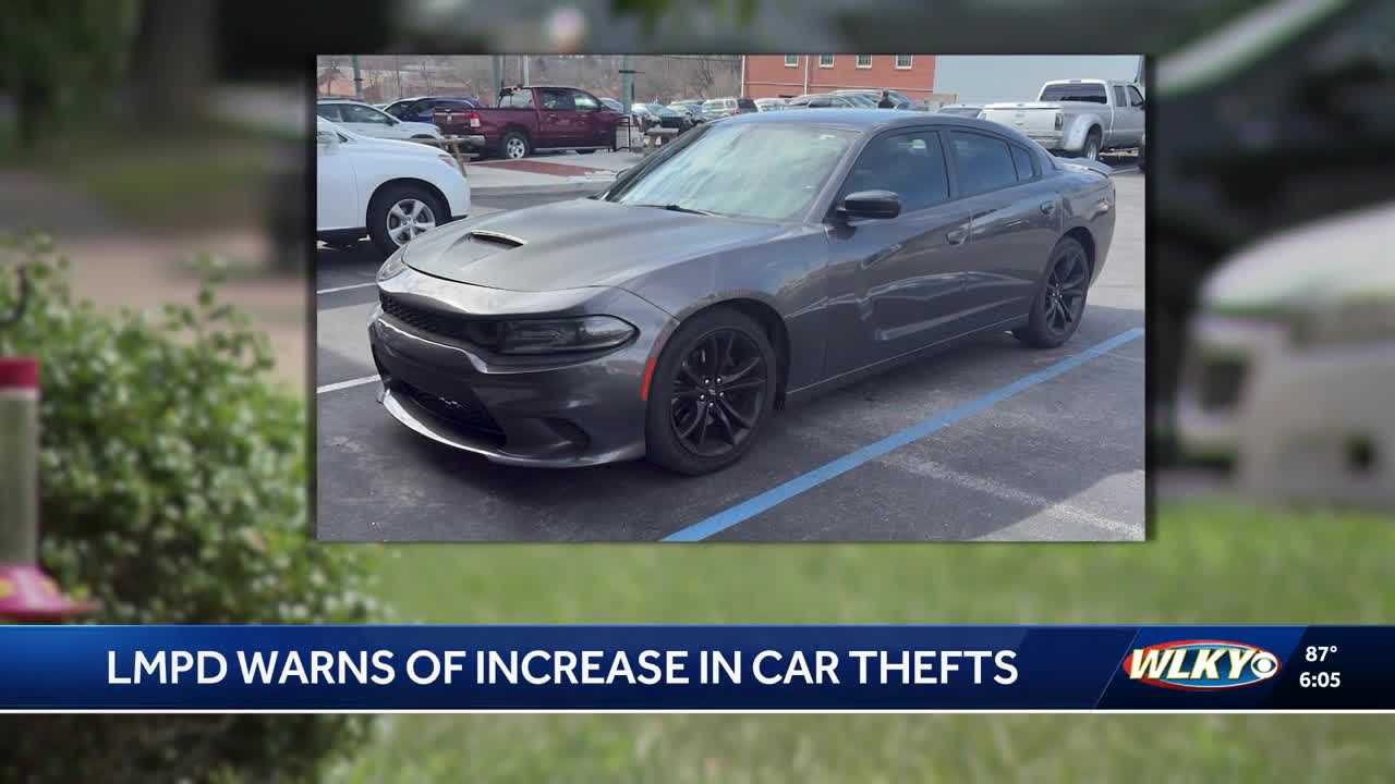 LMPD issues warning amid rising Dodge vehicle thefts in Jefferson County