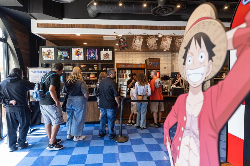 A viral cafe in Little Tokyo brings an epic anime series to life