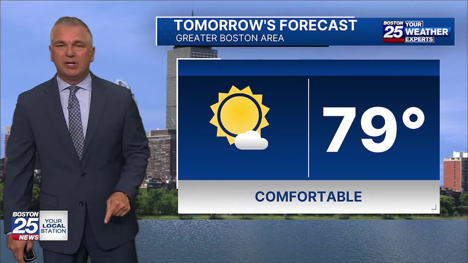 Boston 25 News evening forecast